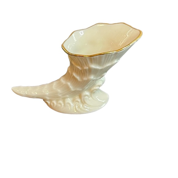 Accents | Lenox Cornucopia Horn Of Plenty Ivory Color With 24 Karat ...